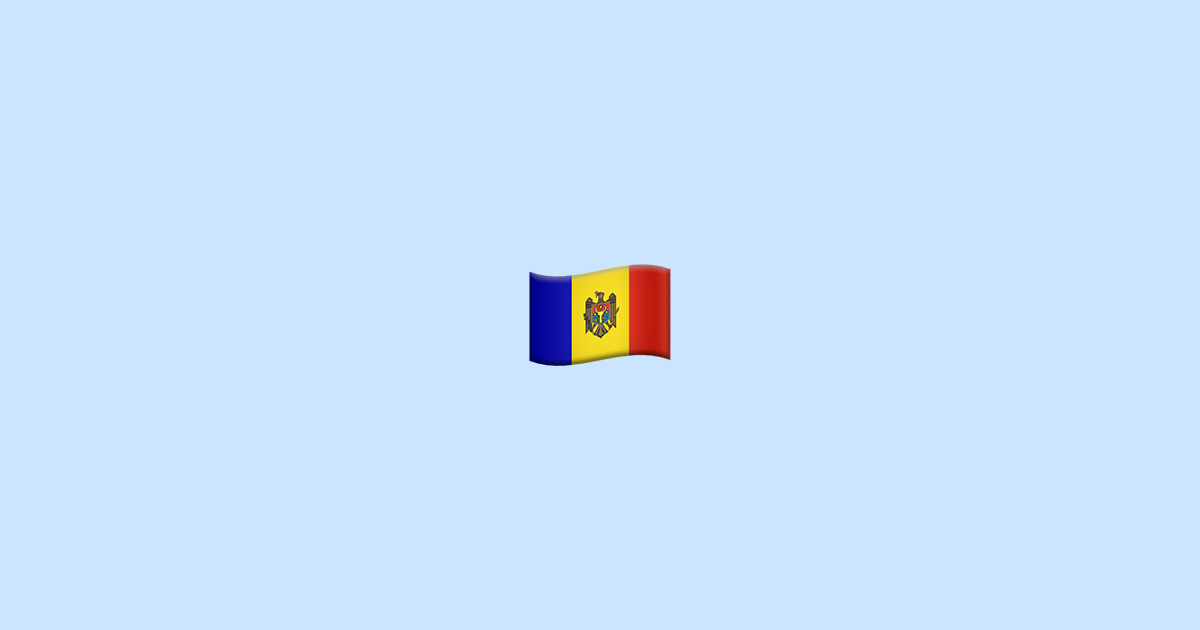 🇲🇩 steag: Republica Moldova - Emoji Înțeles