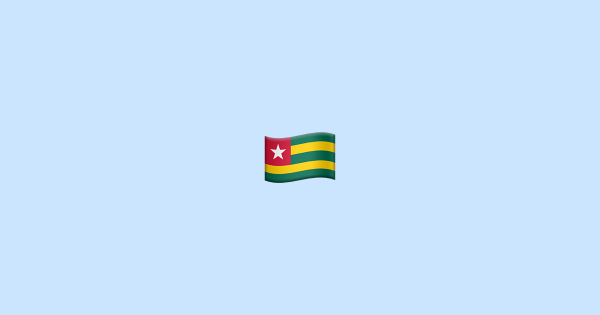 Flag: Togo 🇹🇬 Emoji Meaning + Copy & Paste