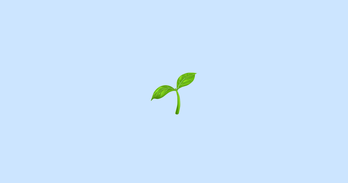 Seedling 🌱 Emoji Meaning + Copy & Paste