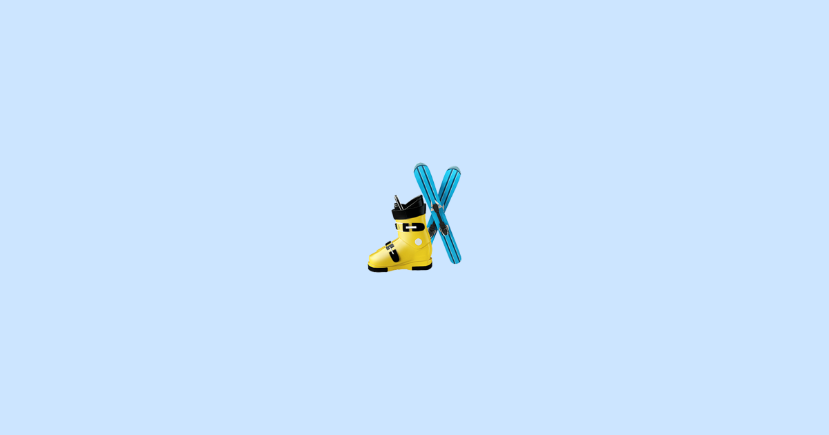 🎿 Skis - Emoji Meaning