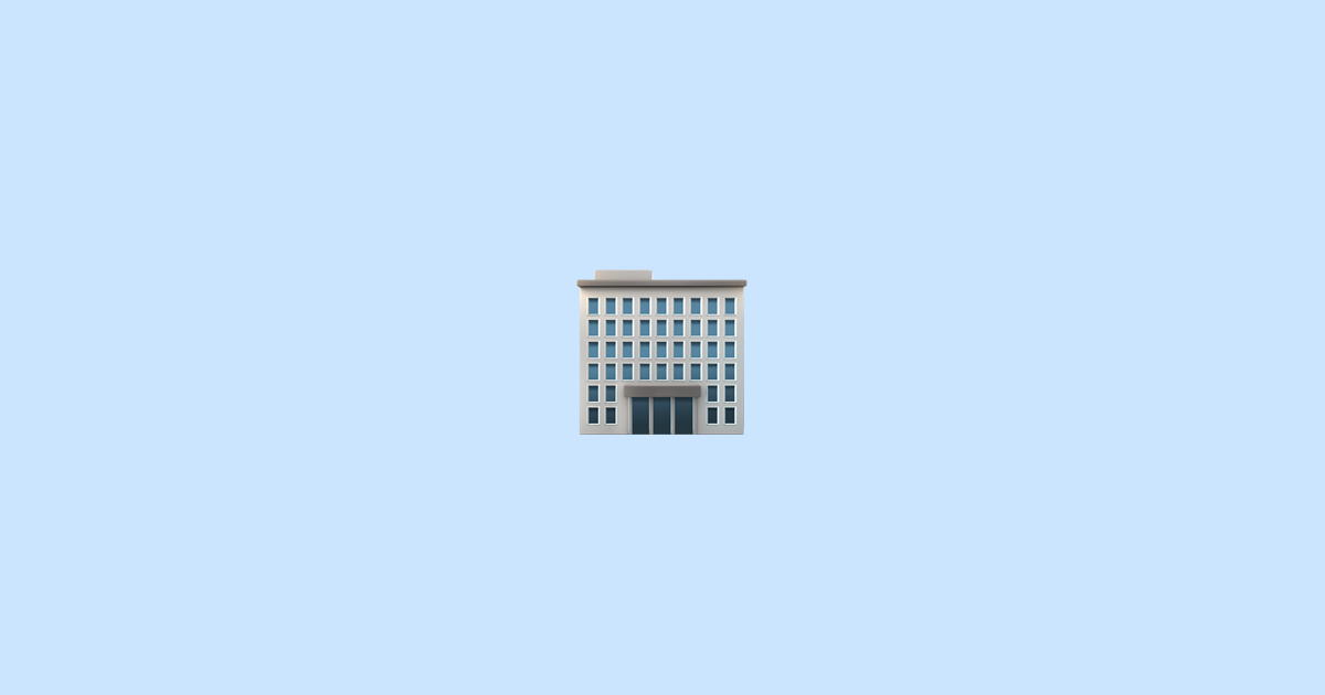 Office Building 🏢 Emoji Meaning + Copy & Paste