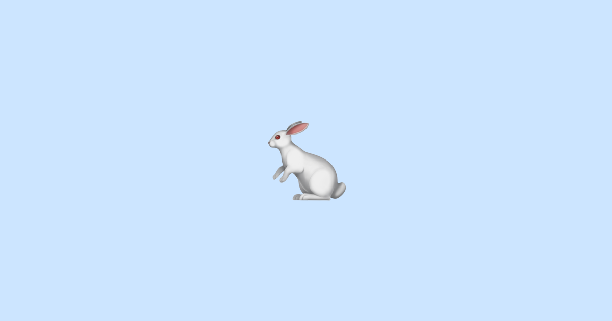 🐇 Rabbit - Emoji Meaning