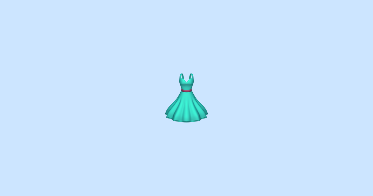 Dress 👗 Emoji Meaning + Copy & Paste