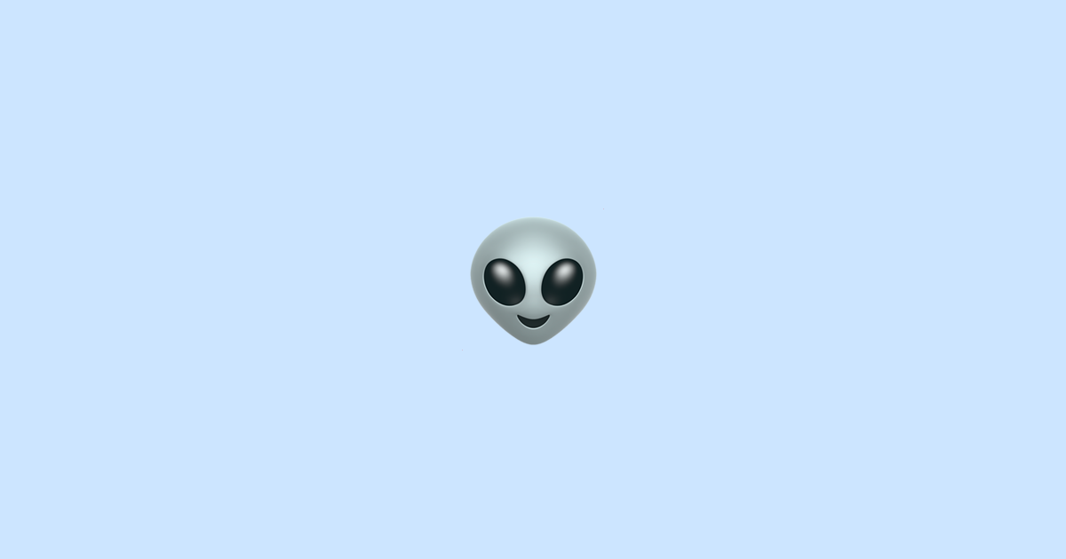 👽 Alien - Emoji Meaning