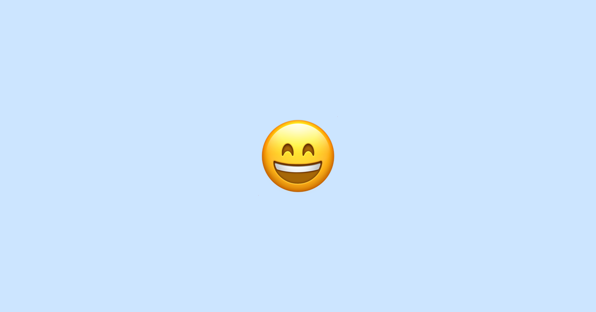 Grinning Face With Smiling Eyes 😄 Emoji Meaning + Copy & Paste