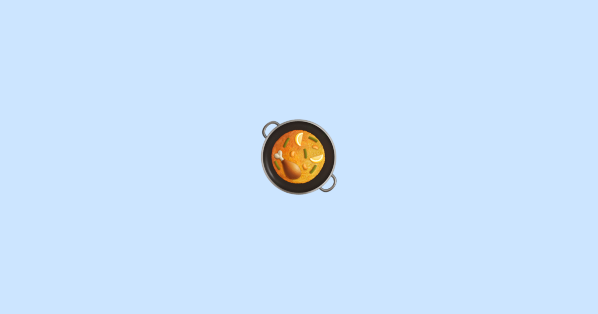 🥘 Shallow Pan Of Food - Emoji Meaning
