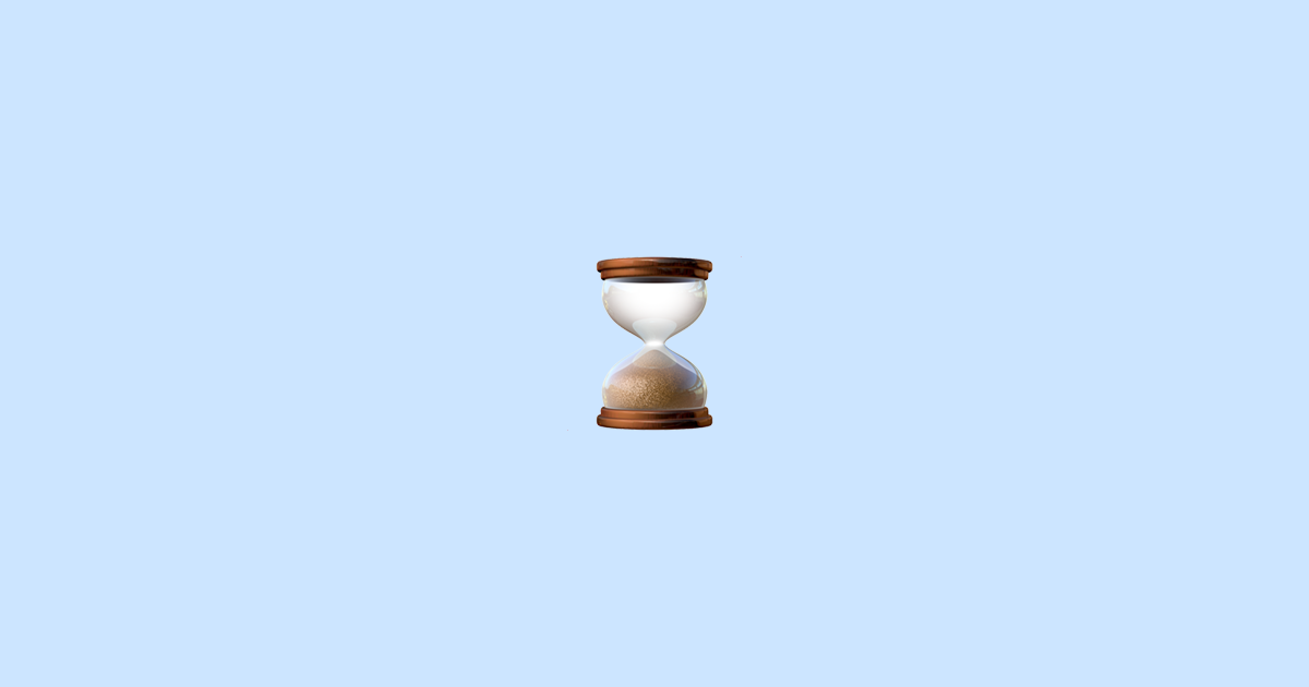 Hourglass Done ⌛ Emoji Meaning + Copy & Paste